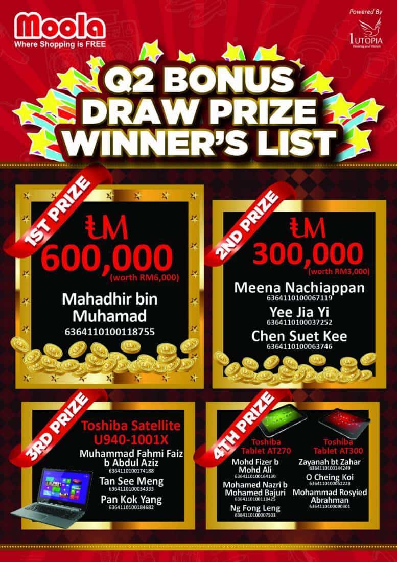Second Wave of Moola Bonus Draw | LiveatPC.com - Home of PC.com Malaysia