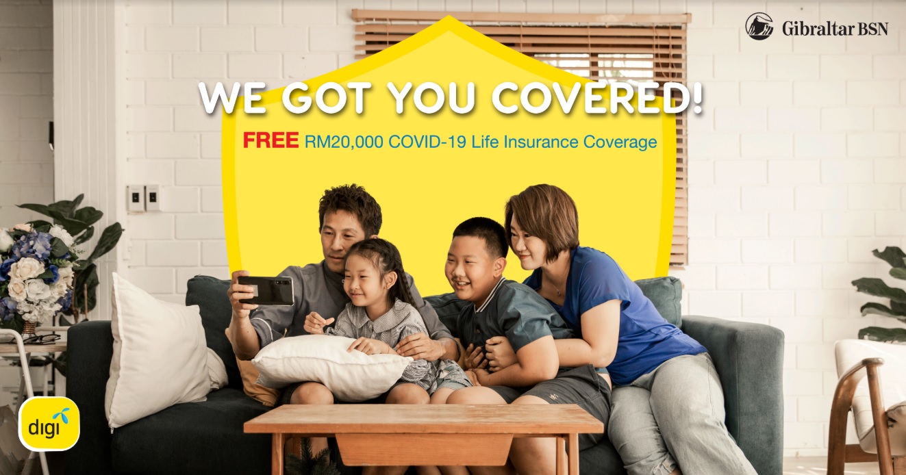 Digi Is Now Offering Free Covid-19 Insurance Coverage To The First ...